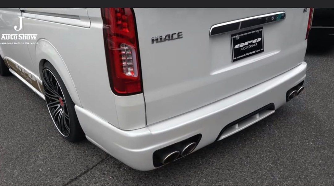 Toyota Hiace GPO Bodykits / Hiace Accessories/ Hiace Bodykits /Hiace ...