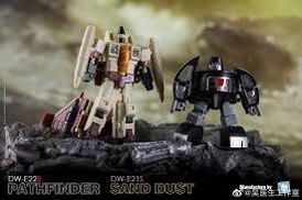 Transformers Dr Wu Workshop - DW-E21S Sand Dust & DW-E22B Pathfinder ...