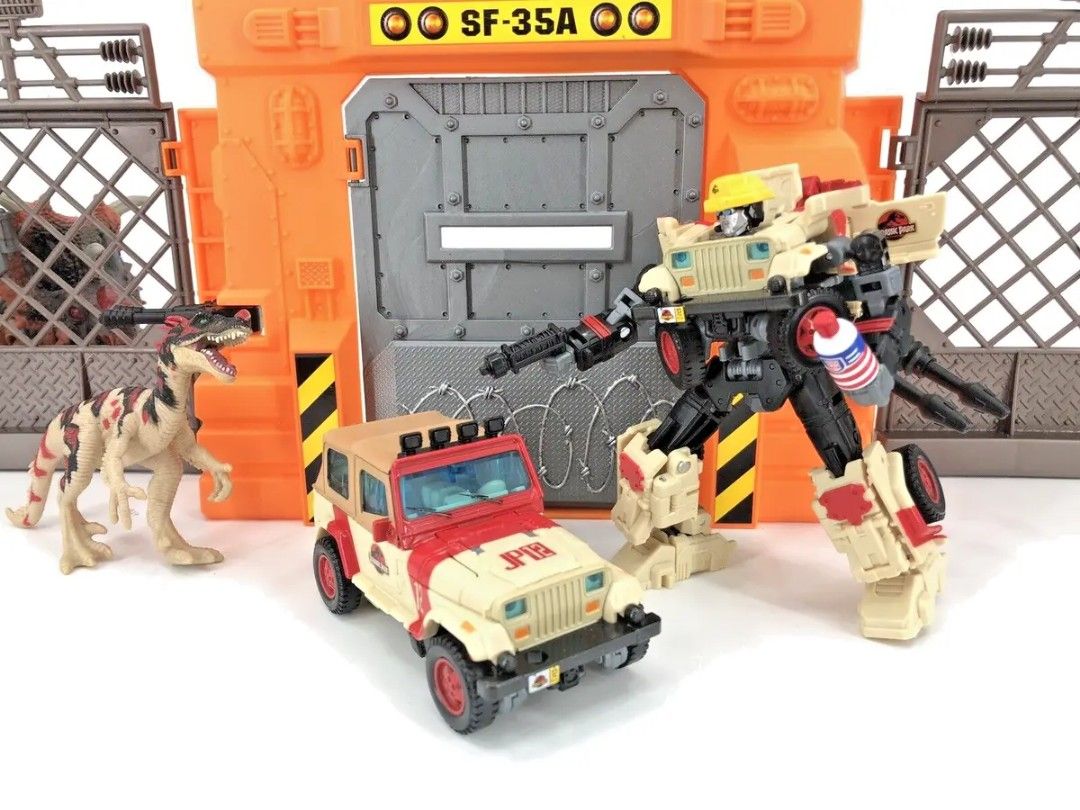 Transformers X Jurassic Park Autobot JP12, Hobbies & Toys, Toys & Games ...