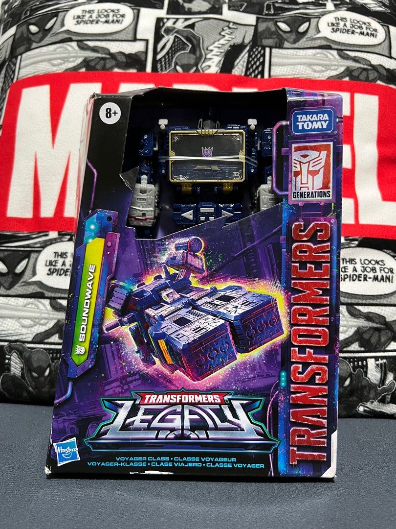 Transformers Legacy Evolution Soundwave, Hobbies & Toys, Toys & Games ...