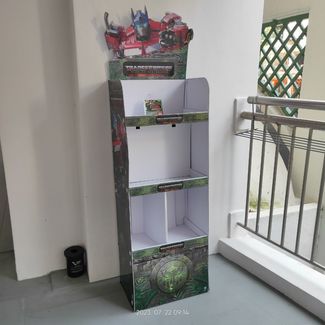 Transformers: Rise of the Beasts Cardboard Shelf Stand (2023 Hasbro ...
