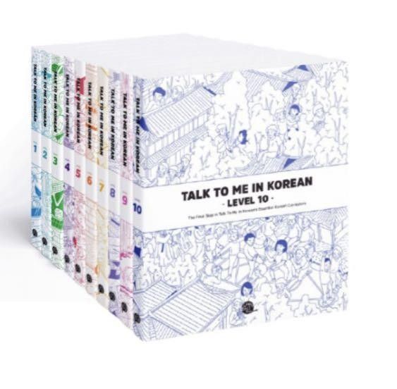 [TTMIK] Talk To Me In Korean Grammar Textbook Set Of 1-10, Hobbies ...