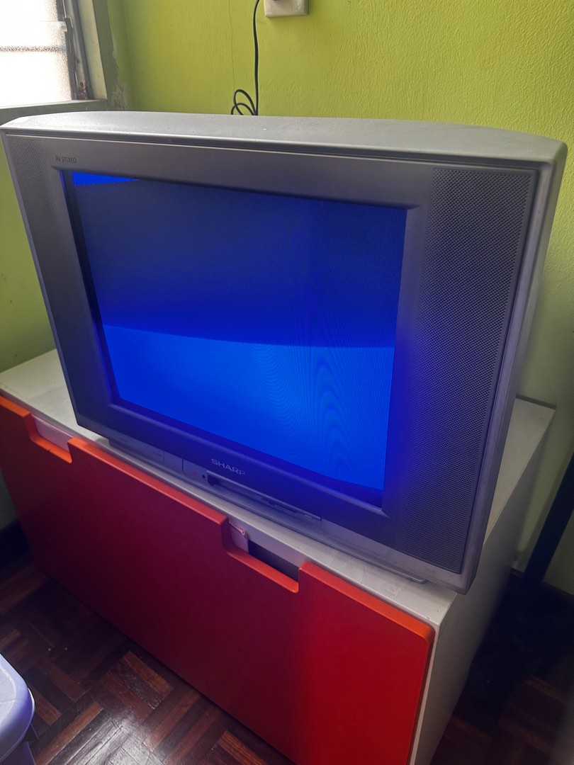 Tv sharp 21 inch, TV & Home Appliances, TV & Entertainment, TV on Carousell