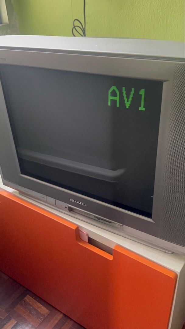 Tv sharp 21 inch, TV & Home Appliances, TV & Entertainment, TV on Carousell