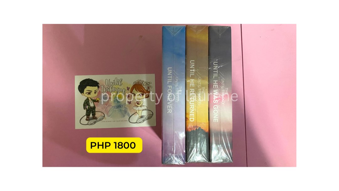 Until Trilogy Self-Pub Book by Jonaxx, Hobbies & Toys, Books ...