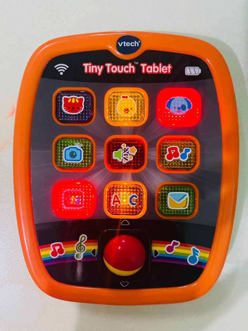 V tech Tiny Touch Tablet, Babies & Kids, Infant Playtime on Carousell