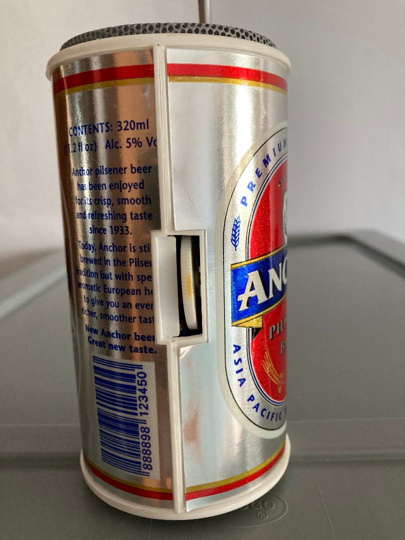 Vintage Anchor Beer Can FM Radio, Hobbies & Toys, Memorabilia ...