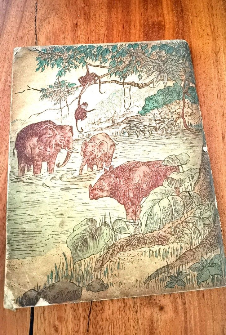 Vintage Book Year 1965 Reading Comprehension Language Practice Book ...