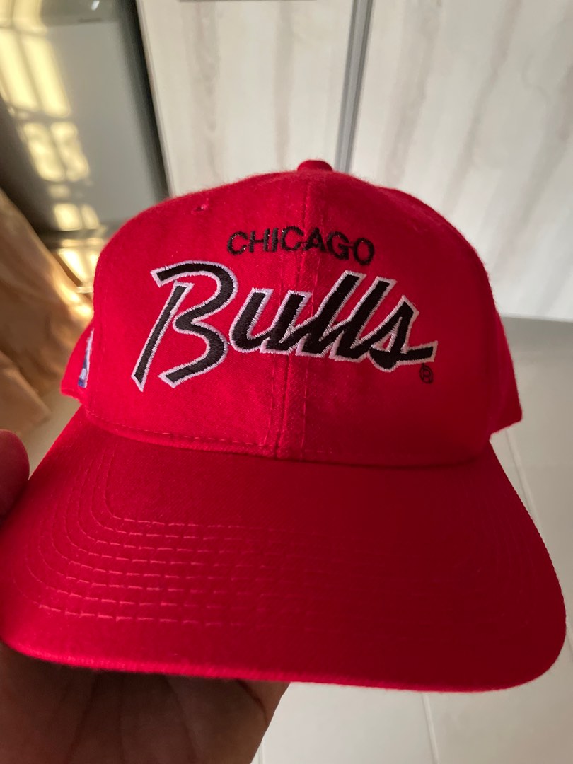 Converted Vintage chicago bull dline script by sport specialities, Men ...