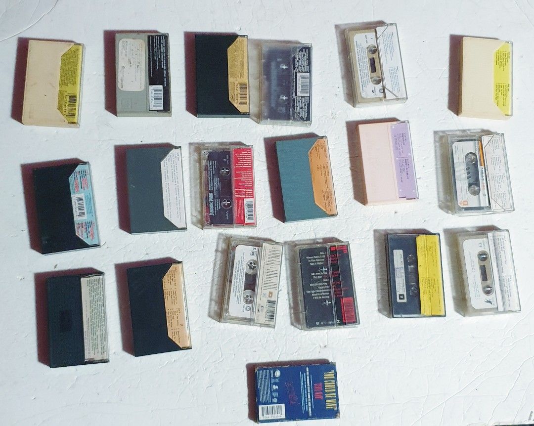vintage English audio cassate tapes lot, Hobbies & Toys, Memorabilia ...