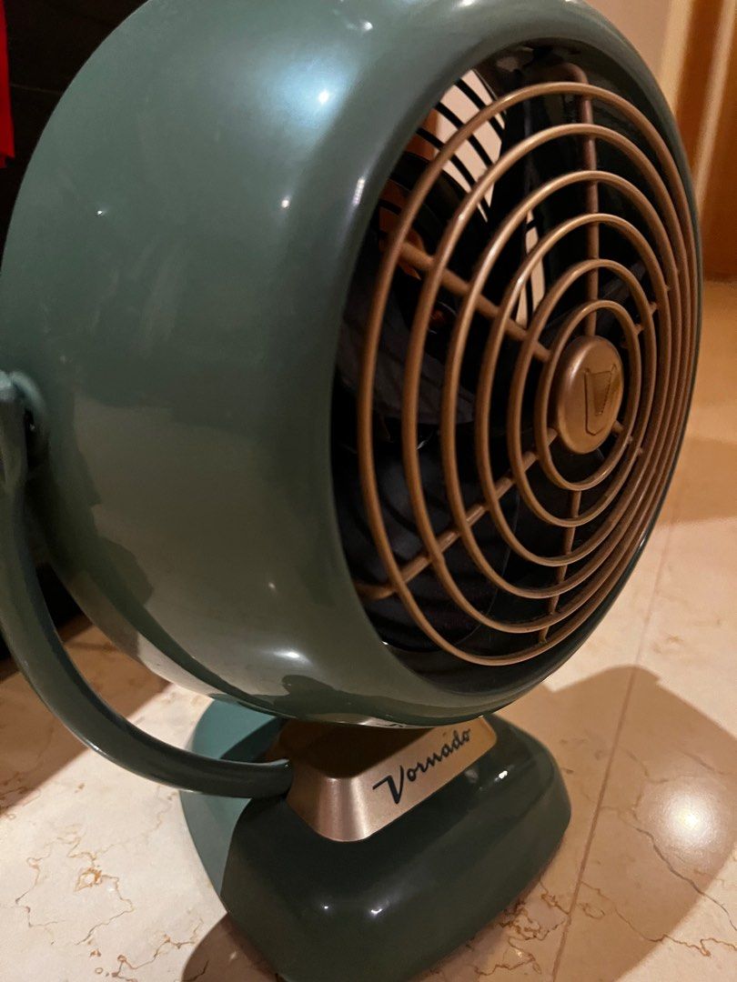 Vintage green Vornado fan, Furniture & Home Living, Lighting & Fans ...