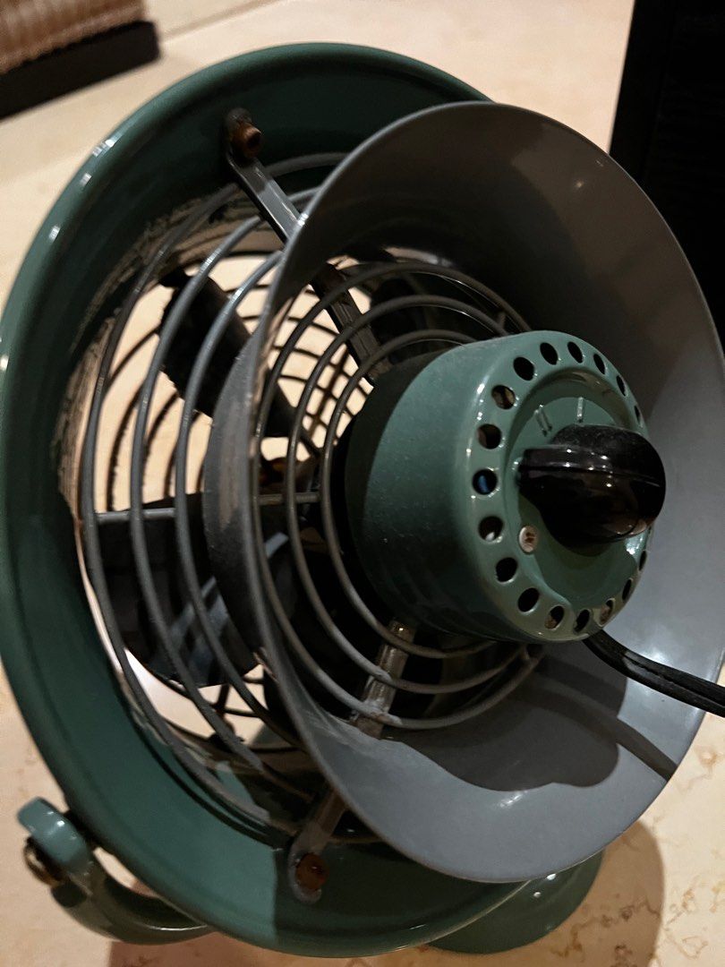 Vintage green Vornado fan, Furniture & Home Living, Lighting & Fans ...