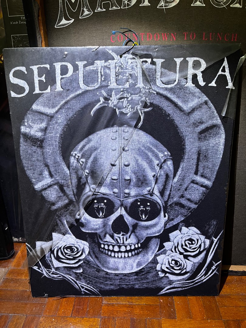Vintage Sepultura Metal Shirt Poster Frame / For Metalhead Collectors , Hobbies & Toys ...