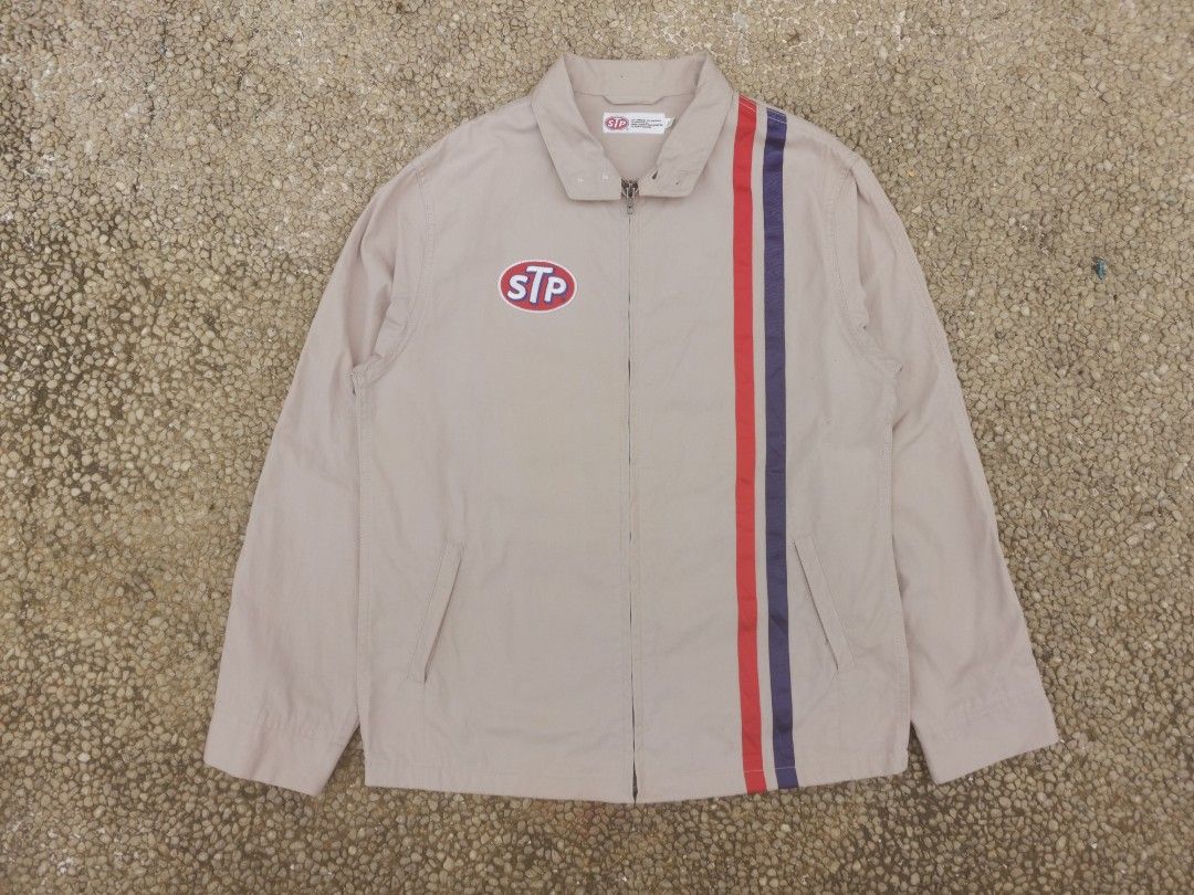 Vintage STP Racing Jacket on Carousell