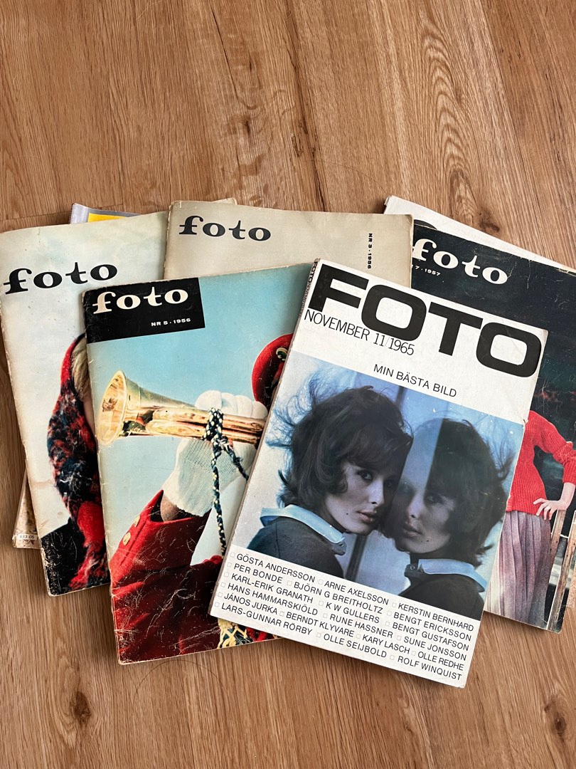 Vintage swedish photography magazines, Hobbies & Toys, Books ...