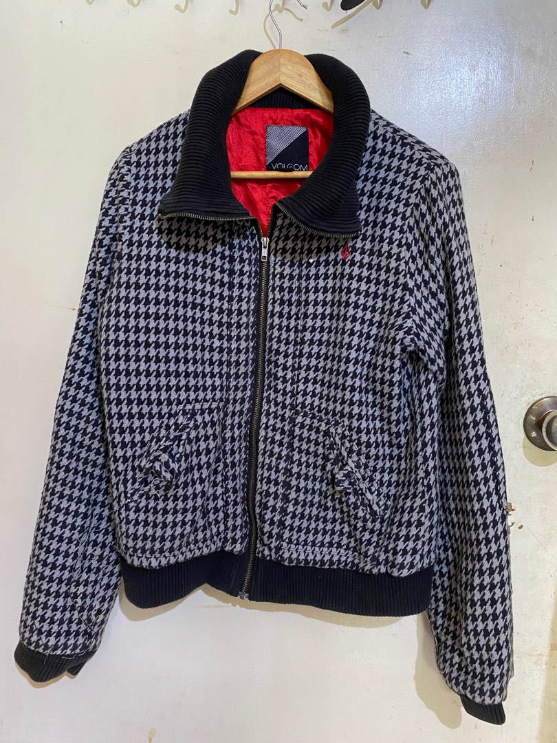 Vintage Volcom knitted Jacket on Carousell
