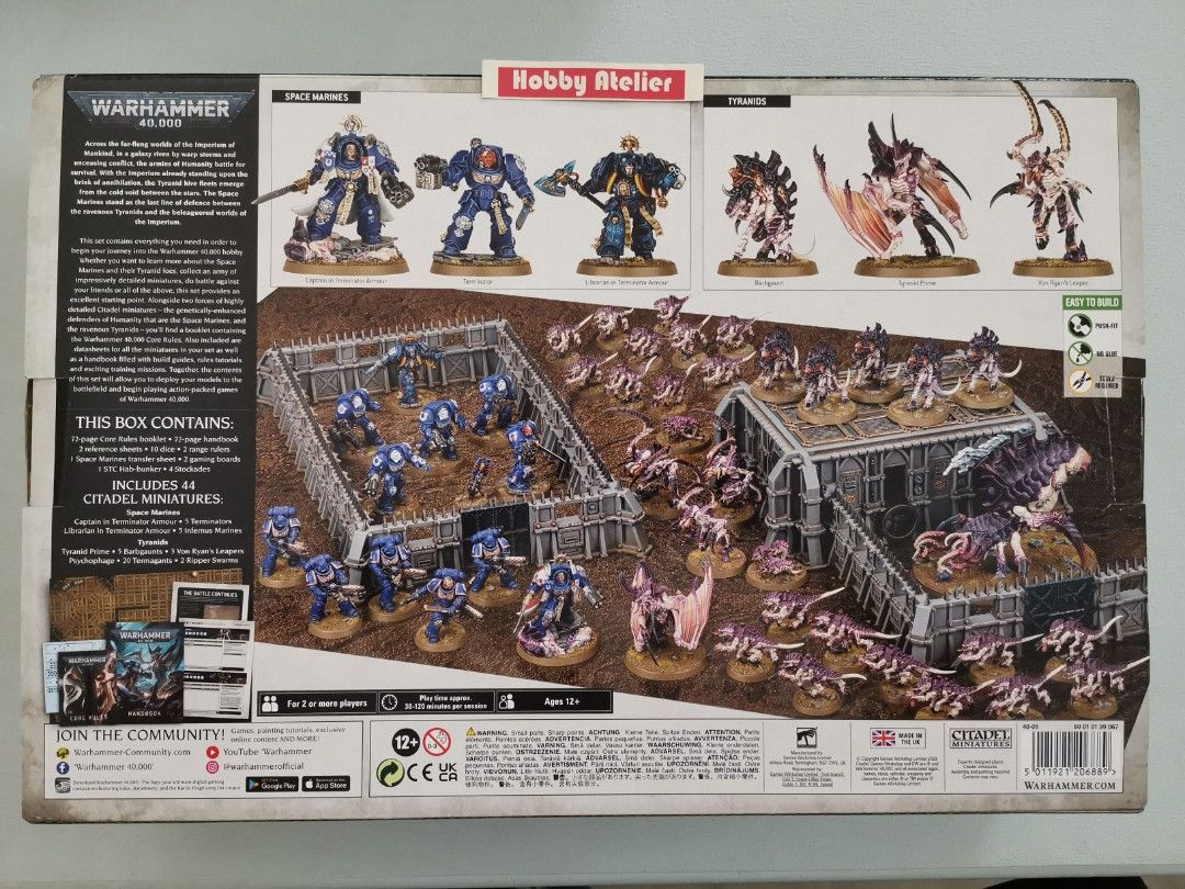 Warhammer 40K Ultimate Starter Set (2023 version), Hobbies & Toys, Toys ...