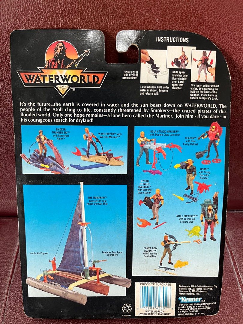 Water world Kevin Costner, Hobbies & Toys, Toys & Games on Carousell