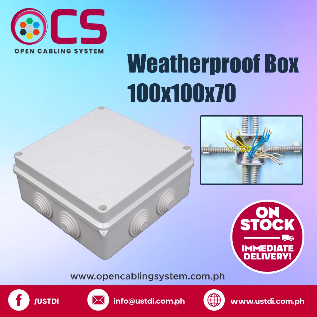 Weatherproof Box 100x100x70, Furniture & Home Living, Home Improvement ...