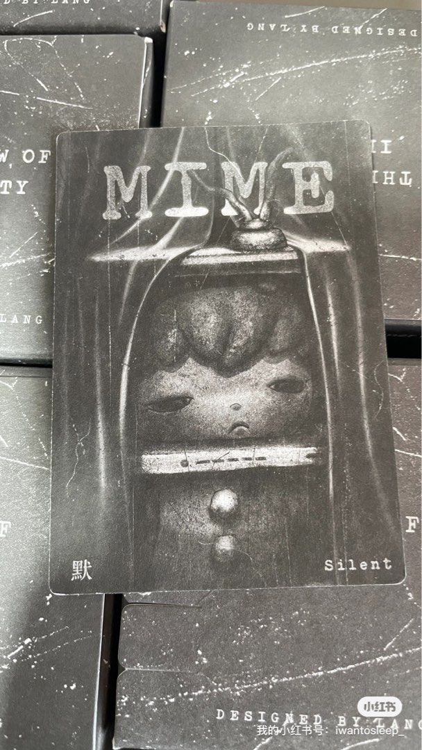 WTS Hirono Mime Series Secret Silence, Hobbies & Toys, Toys & Games on ...