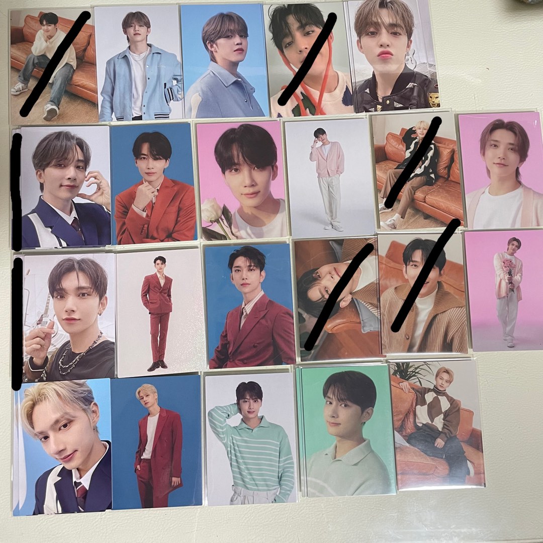 [wts wtt] Seventeen Svt Japan Trading Cards Scoups Jeonghan Joshua Jun Hoshi Wonwoo Woozi The8 ...