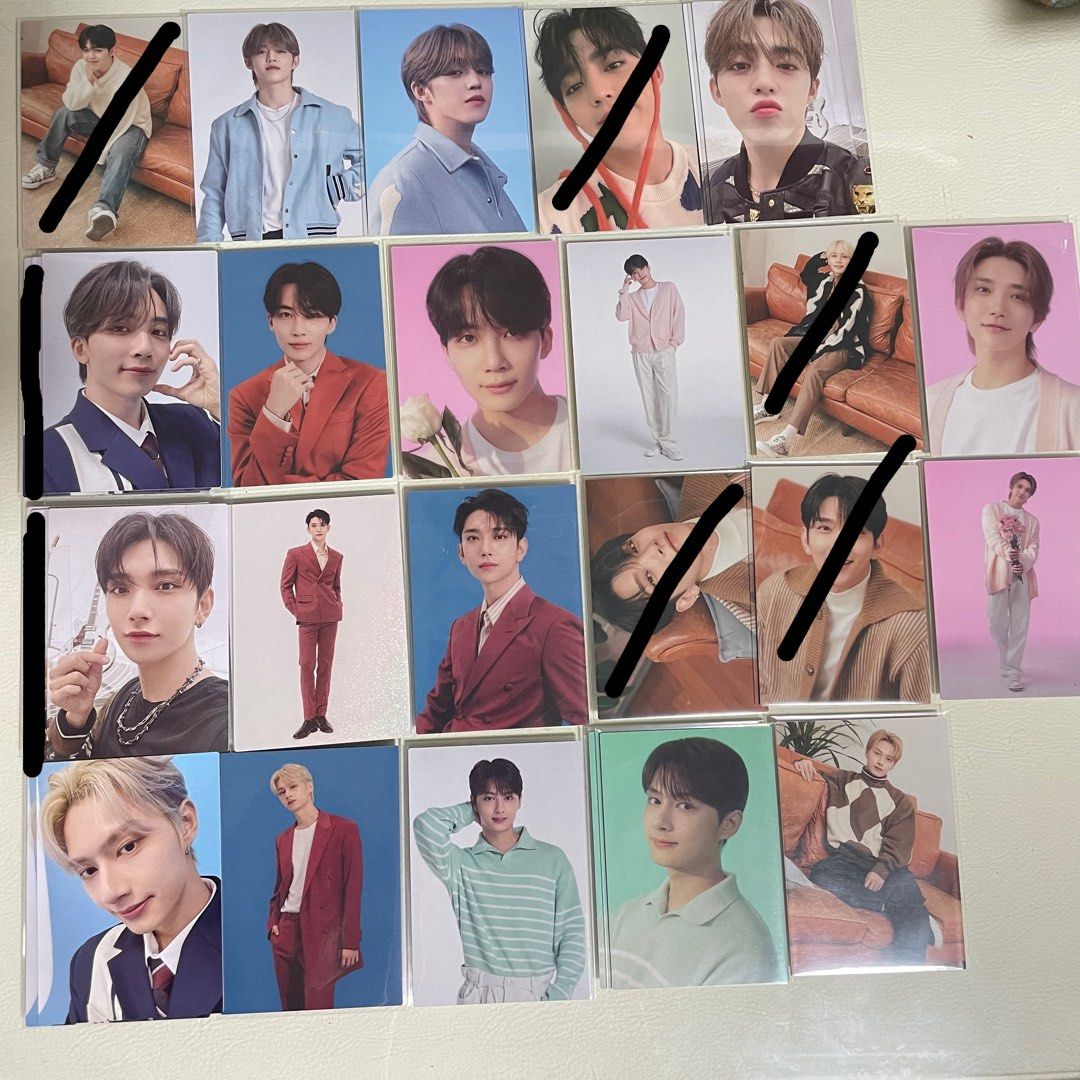 [wts wtt] Seventeen Svt Japan Trading Cards Scoups Jeonghan Joshua Jun Hoshi Wonwoo Woozi The8 ...