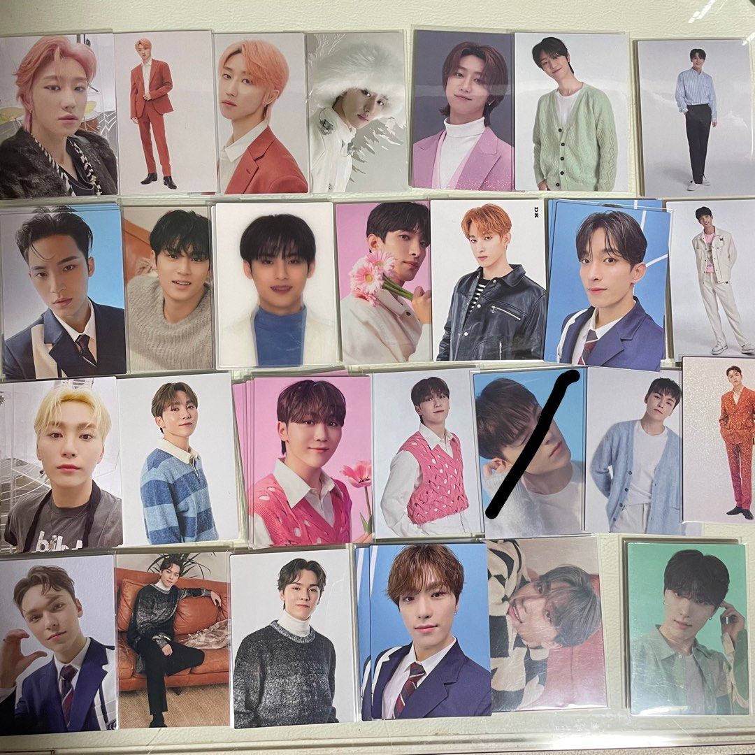[wts wtt] Seventeen Svt Japan Trading Cards Scoups Jeonghan Joshua Jun Hoshi Wonwoo Woozi The8 ...