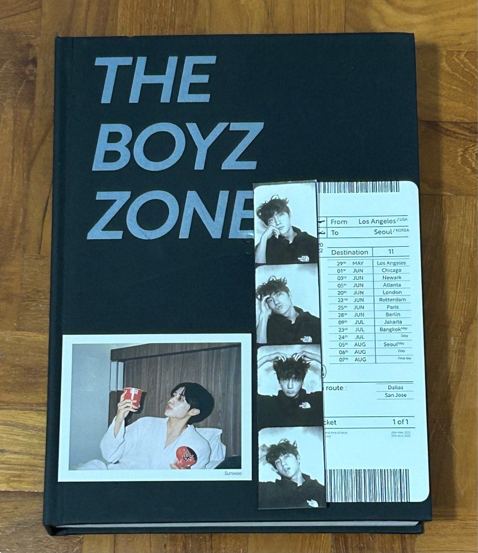 (WTS/LFB) the boyz tour photobook the boyz zone FULL SET | tbz juyeon sunwoo younghoon q ...