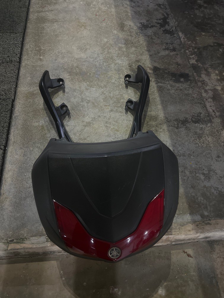 Xmax Rack and box, Motorcycles, Motorcycle Accessories on Carousell