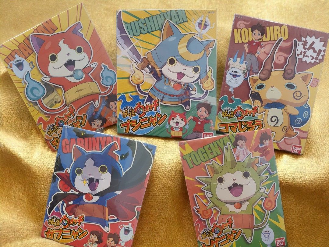 YOKAI WATCH Model Kit (5 characters), Hobbies & Toys, Toys & Games on ...