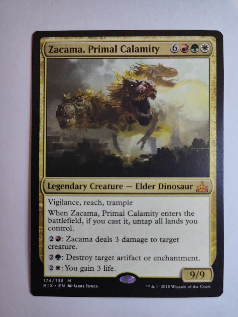 Zacama, Primal Calamity, Hobbies & Toys, Toys & Games on Carousell