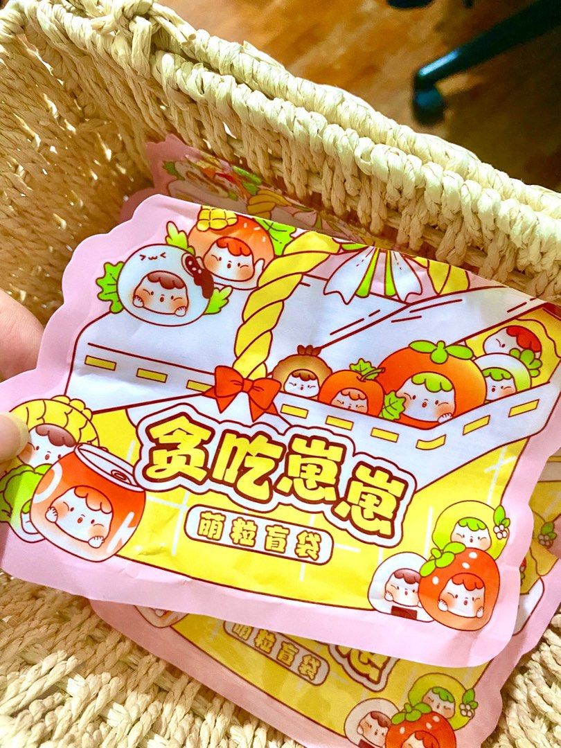 Zai Zai Beans 崽崽 Mini Toys Cute Picnic Food Beans, Hobbies & Toys, Toys ...