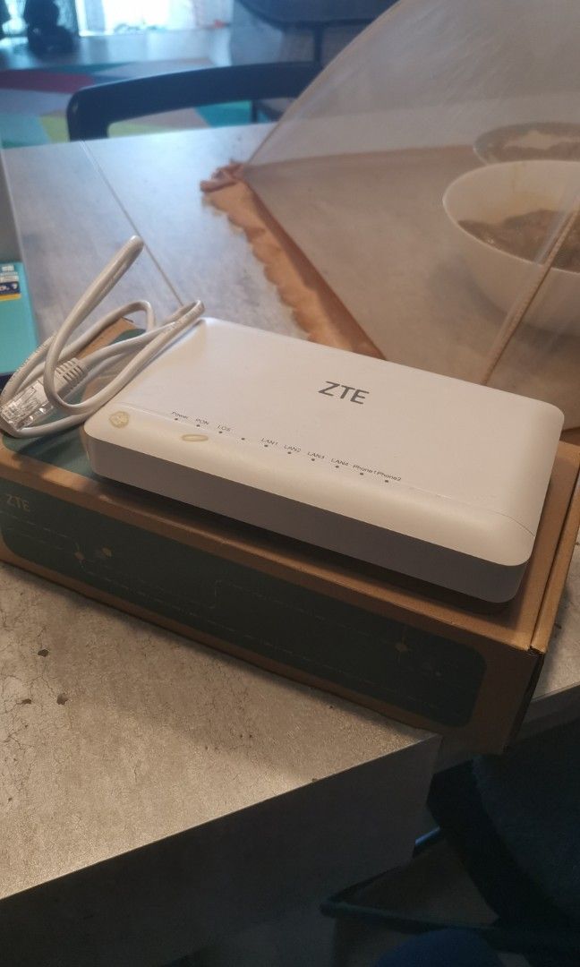 Zte Modem Zxhn F Computers Tech Parts Accessories Networking On Carousell