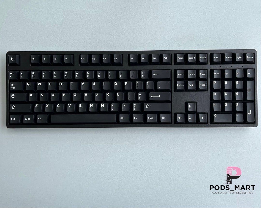 100% 108% Full sized Custom Mechanical Keyboard (WOB black keycaps), Computers & Tech, Parts ...