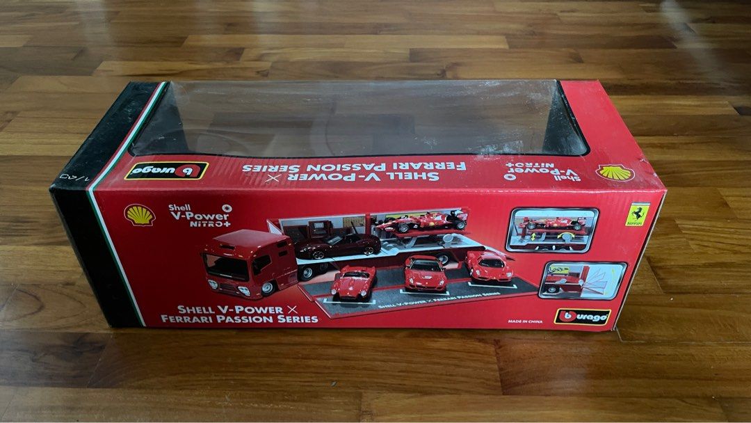 1:43 SHELL V-POWER X FERRARI PASSION SERIES, Hobbies & Toys, Toys ...