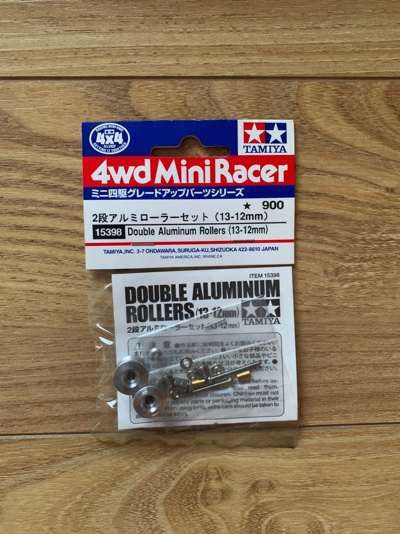 15398 Double Aluminum Rollers (13-12mm), Hobbies & Toys, Toys & Games ...