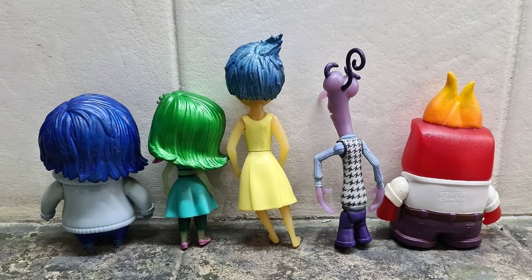2015 Tomy Disney Pixar INSIDE OUT With MEMORY SPHERE Figure Lot ...