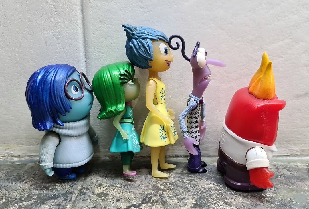 2015 Tomy Disney Pixar INSIDE OUT With MEMORY SPHERE Figure Lot ...
