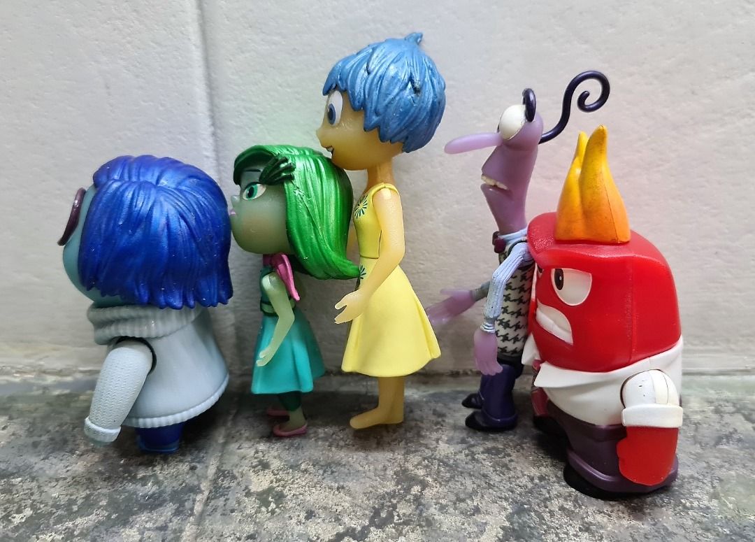 2015 Tomy Disney Pixar INSIDE OUT With MEMORY SPHERE Figure Lot ...