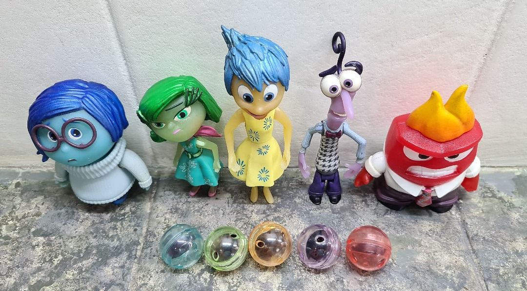 2015 Tomy Disney Pixar INSIDE OUT With MEMORY SPHERE Figure Lot ...