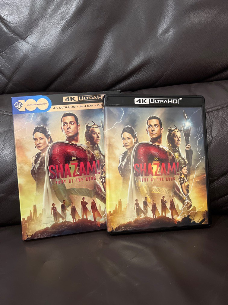 (2023)(4K) Shazam - 4K UHD Ultra HD Blu-ray bluray, Hobbies & Toys, Music & Media, CDs & DVDs on ...