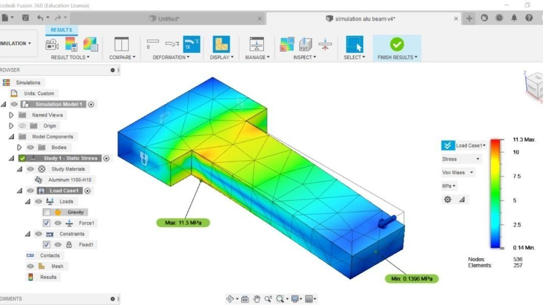 Assignment Help Coursework 3d Modeling And Simulation In Solidworks Solidworks Simulations