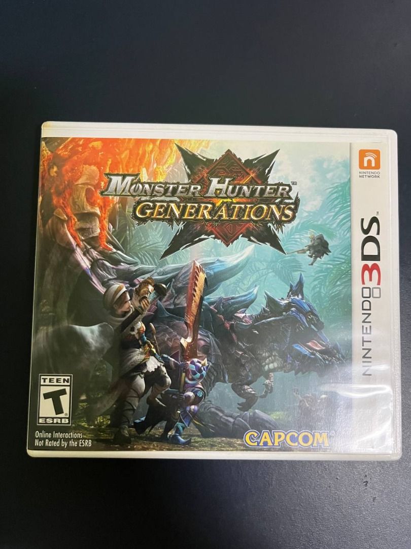 3DS Monster Hunters Generation MHG, Video Gaming, Video Games, Nintendo ...