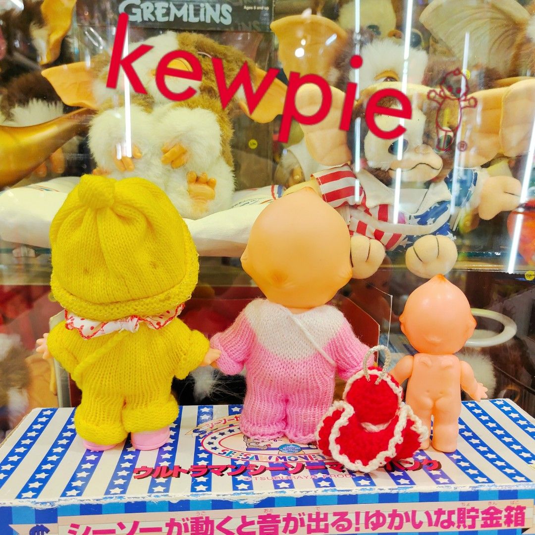 古董 昭和 復古 Kewpie Q比 QP 丘比 軟膠 針織 變裝 毛衣 娃娃 公仔 玩具 吊飾, 書籍、休閒與玩具, 玩具、公仔、桌遊在旋轉拍賣