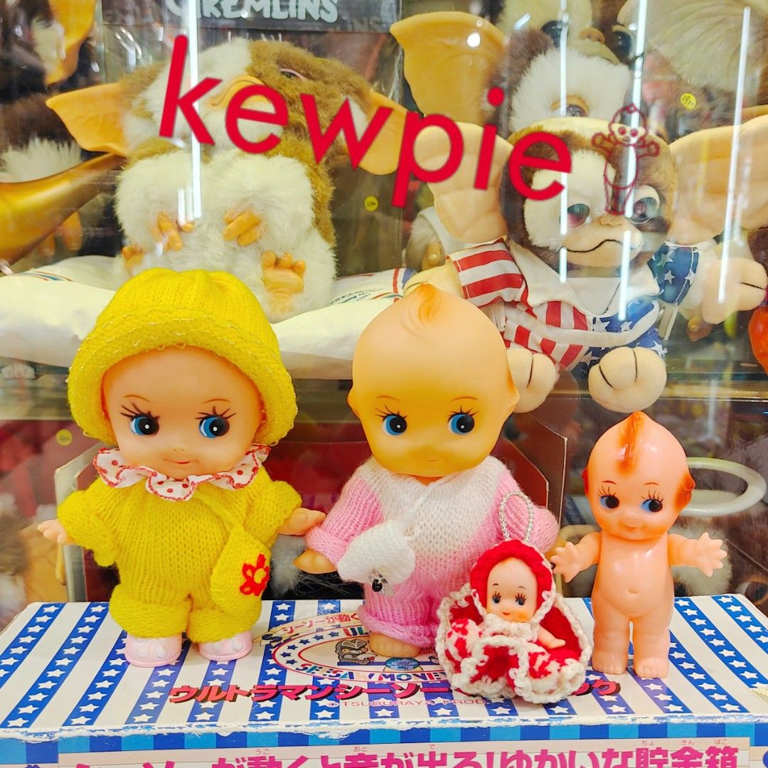 古董 昭和 復古 Kewpie Q比 QP 丘比 軟膠 針織 變裝 毛衣 娃娃 公仔 玩具 吊飾, 書籍、休閒與玩具, 玩具、公仔、桌遊在旋轉拍賣