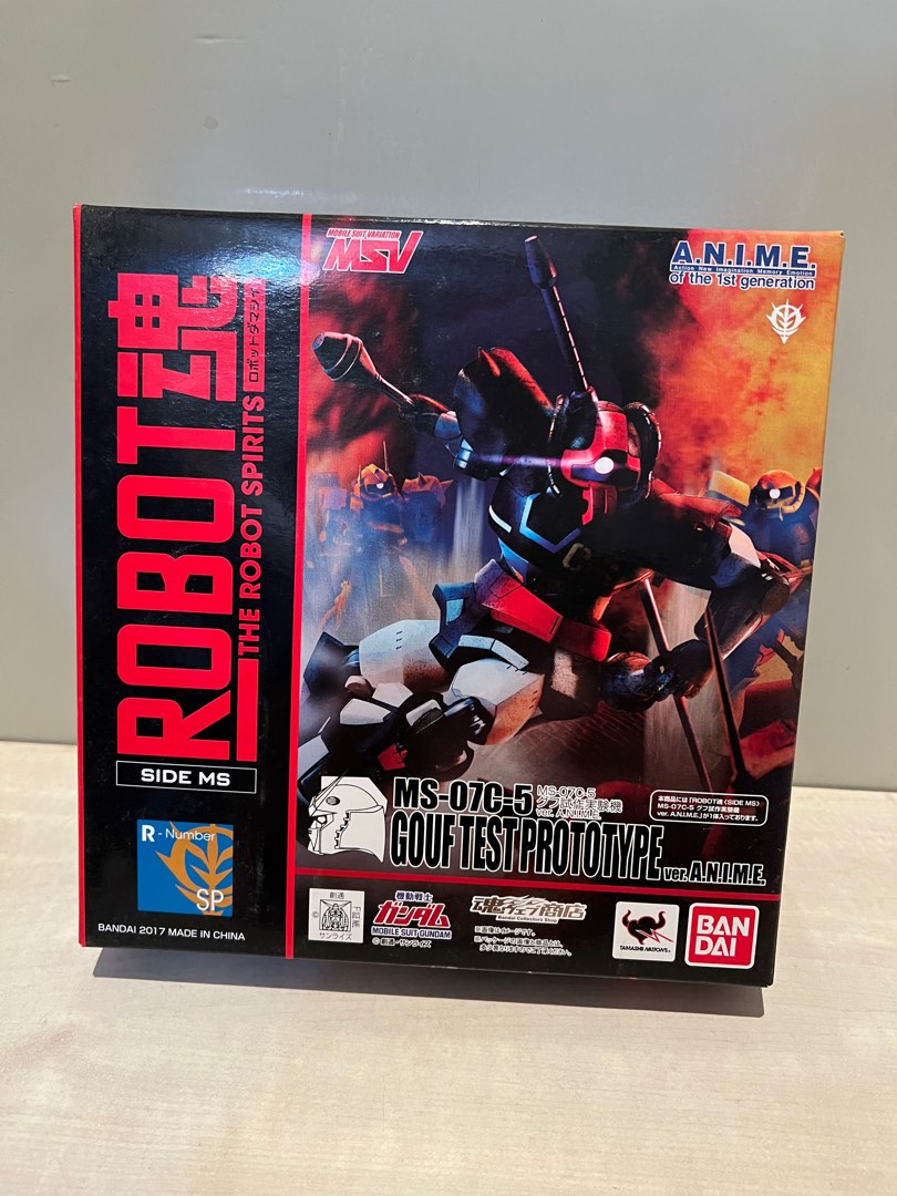全新 行版 沒有啡盒 ROBOT魂 魂限 SP GOUF TEST PROTOTYPE ver.ANIME 老虎, 興趣及遊戲, 玩具 ...
