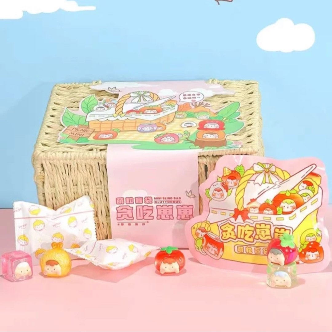 贪吃崽崽 / Greedy Zai Zai blind box, Hobbies & Toys, Toys & Games on Carousell