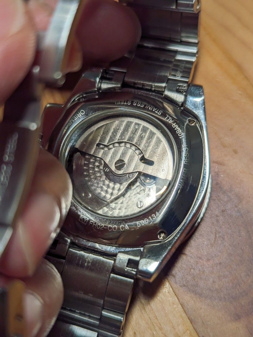 攝影師收藏品！！超靚罕有 Orient Star Retro future Camera 復古鏡頭型 自動上鏈23石, 名牌, 手錶 ...