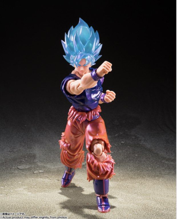 已滿額 日版 SHF s.h.figuarts Super Saiyan God Super Saiyan Goku Kaiouken SSGSS 孫悟空 界王拳 Vjump 30周年限定 ...