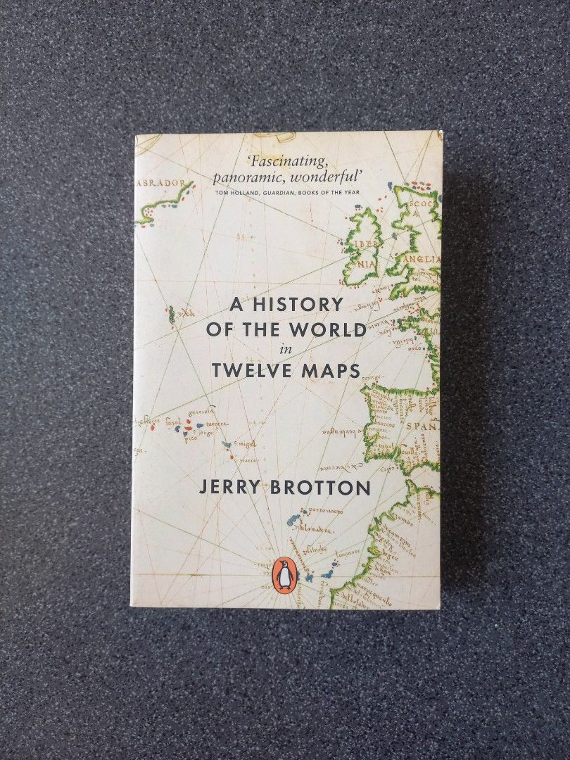 A History of the World in Twelve Maps by Jerry Brotton, Buku & Alat ...